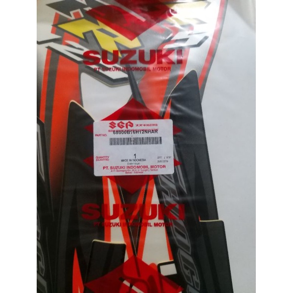 HITAM Shogun SP FL 125 CC gray black 2010 Striping set | Shopee Malaysia