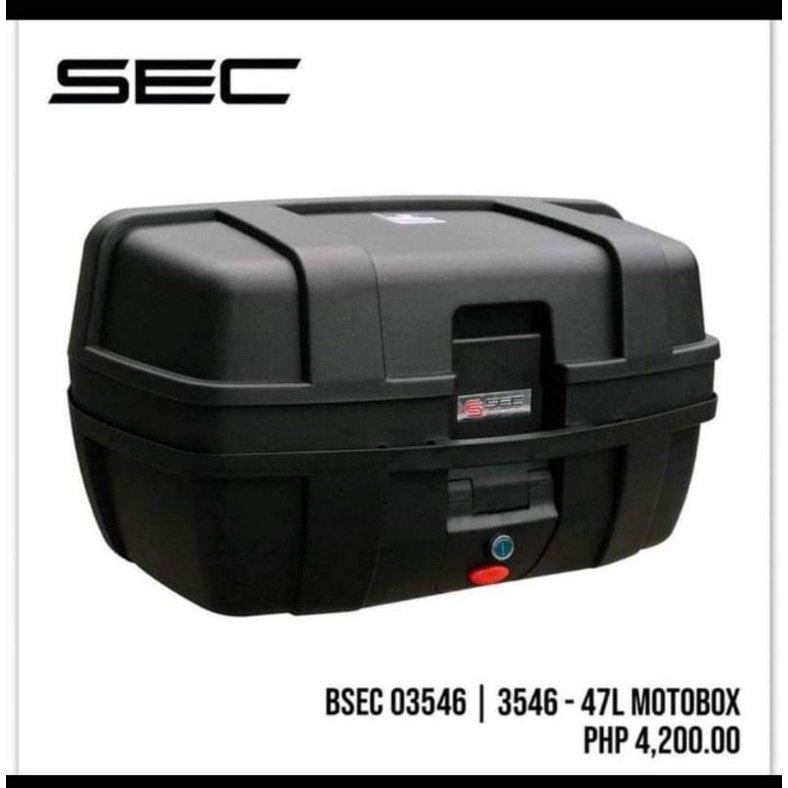!!️SEC TOP BOX plastic (32L, 42L, 45L, 46L, 50L) | Shopee Malaysia