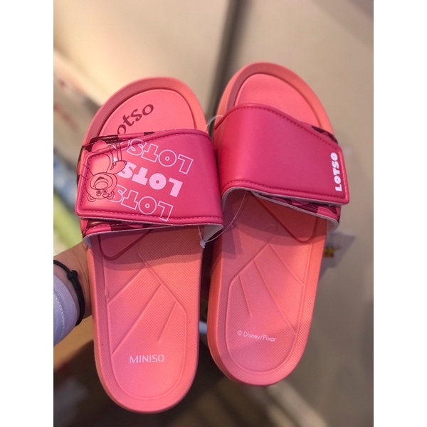 Miniso LOTSO TOY STORY COLLECTION WOMEN'S FASHION SLIPPERS SLIP ON ...