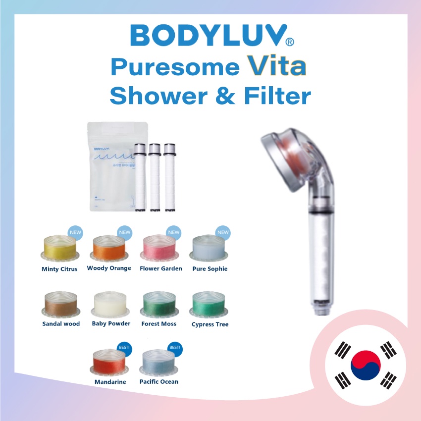 [ BODYLUV ] Puresome VITA Shower head , Vita Filter, Pure Filter ...