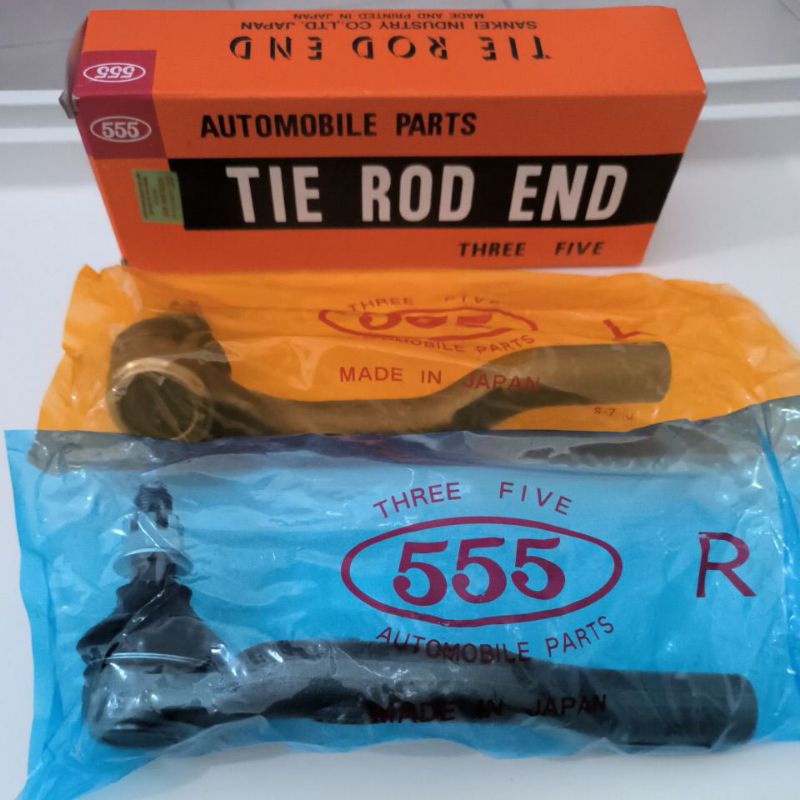 555 Japan Tie Rod End & Rack End Set for Mazda 2 DE 1.5 Ford Fiesta 1.0 ...