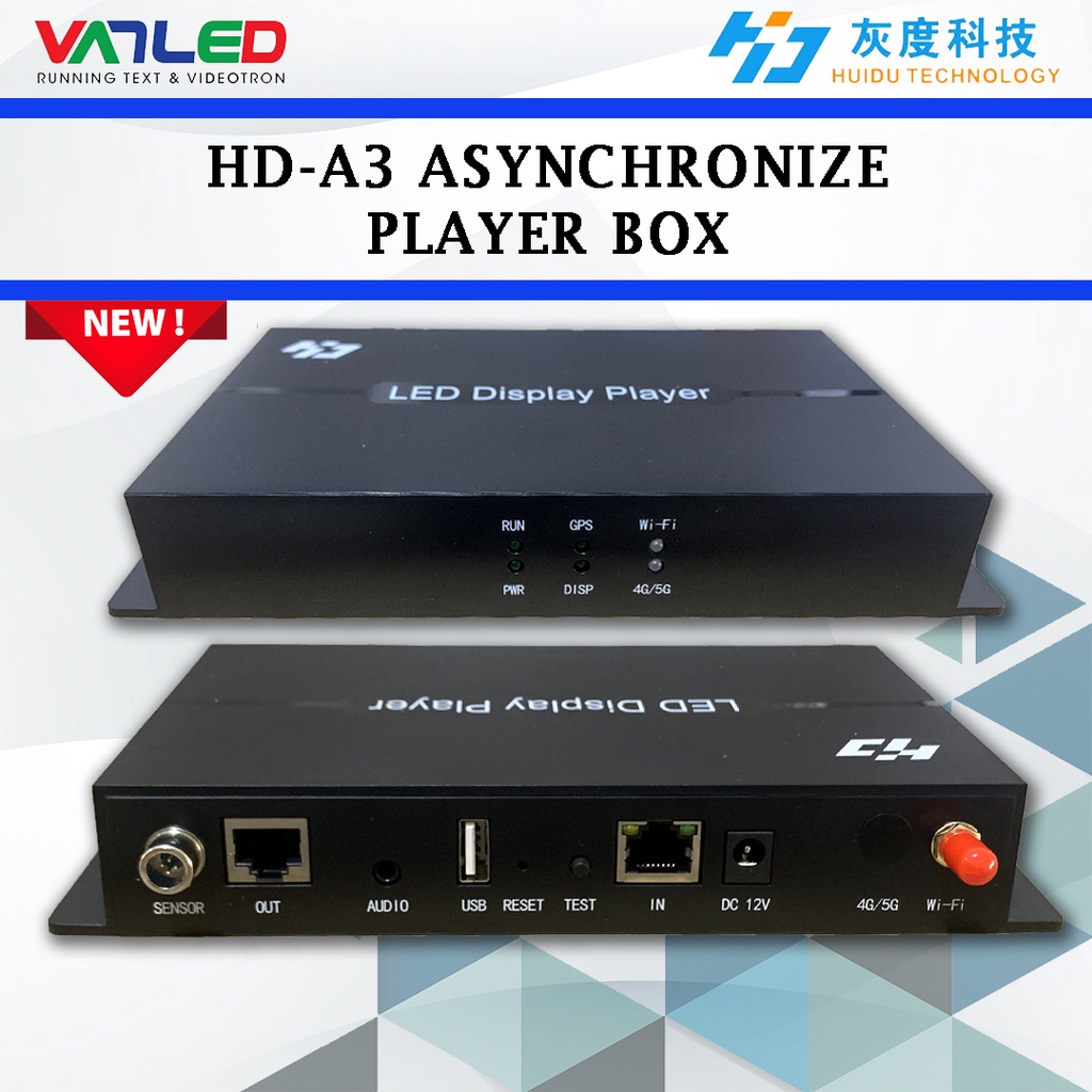Huidu HD-A3 SENDING BOX | Shopee Malaysia