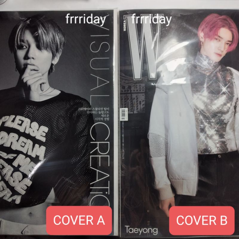Magazine TAEYONG W KOREA WKOREA MAGAZINE | Shopee Malaysia