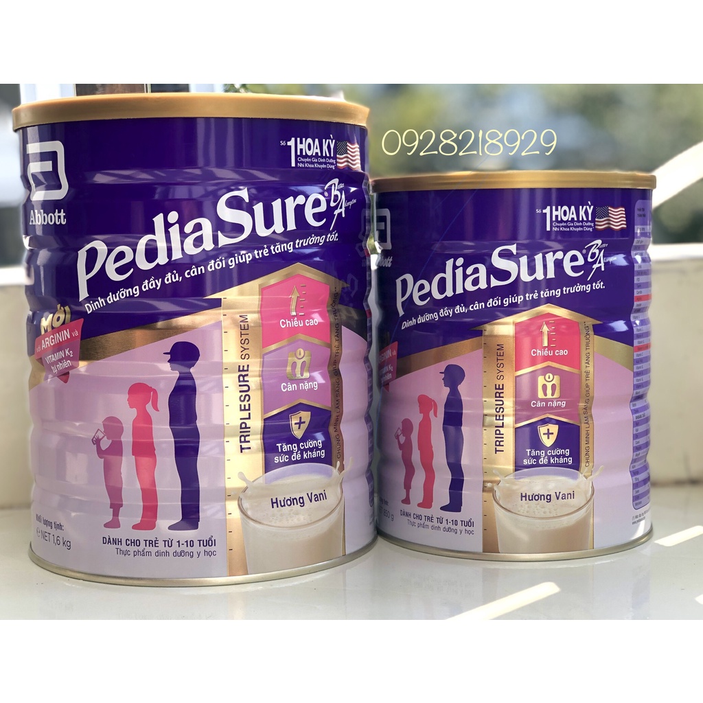Pediasure B/A Milk Powder Vanilla flavor 850g/1.6kg | Shopee Malaysia