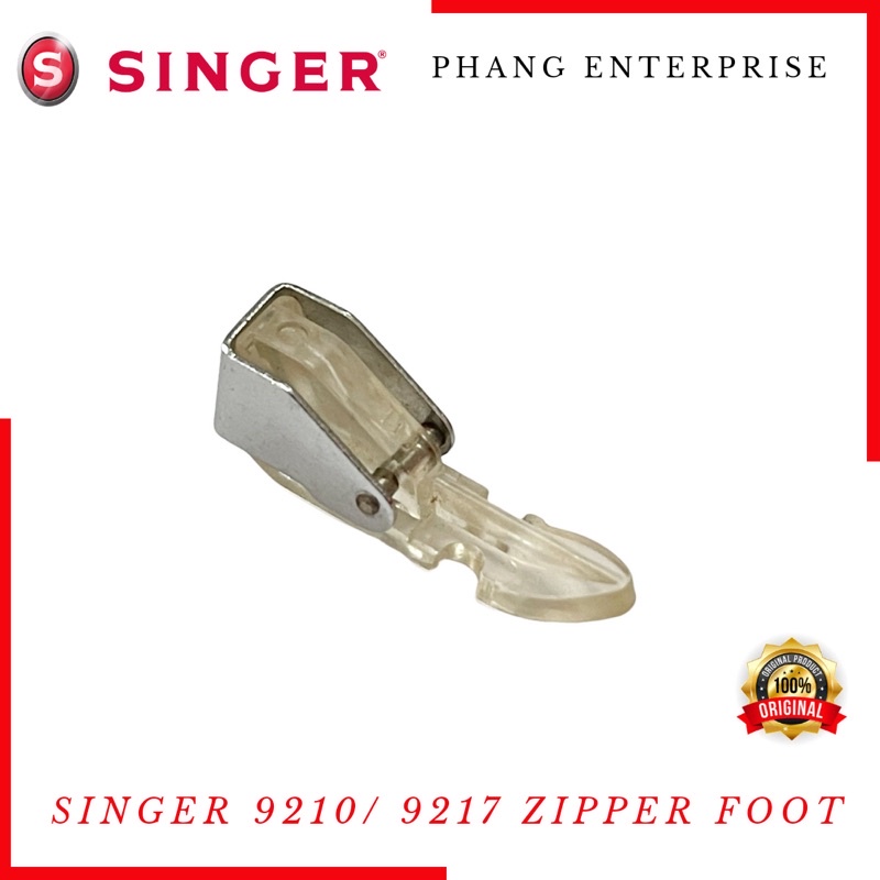 SINGER 9210 zipper foot ORIGINAL | Shopee Malaysia