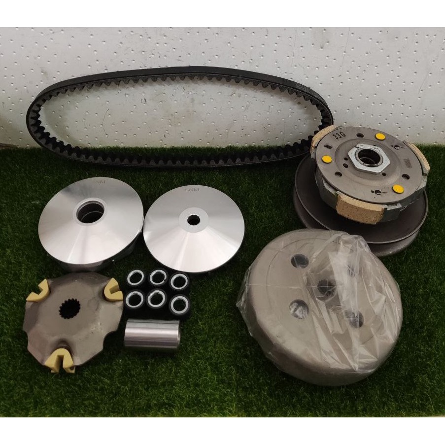 SUZUKI STEP 125, STEP 125 FRONT AND REAR PULLY + V-BELT SET | Shopee ...