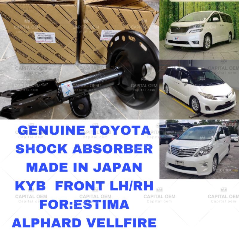 ORIGINAL TOYOTA ALPHARD VELLFIRE ANH20 GGH20 AGH30 GGH30 & ESTIMA ACR50 GSR50 2.4 @ 3.5cc (2006 ...