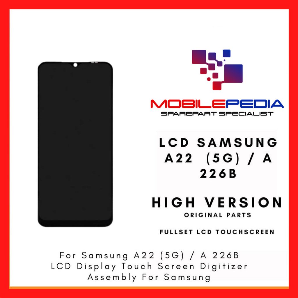 Lcd Samsung A22 5G/A226B ORIGINAL Fullset Touchscreen 1 Month Warranty ...