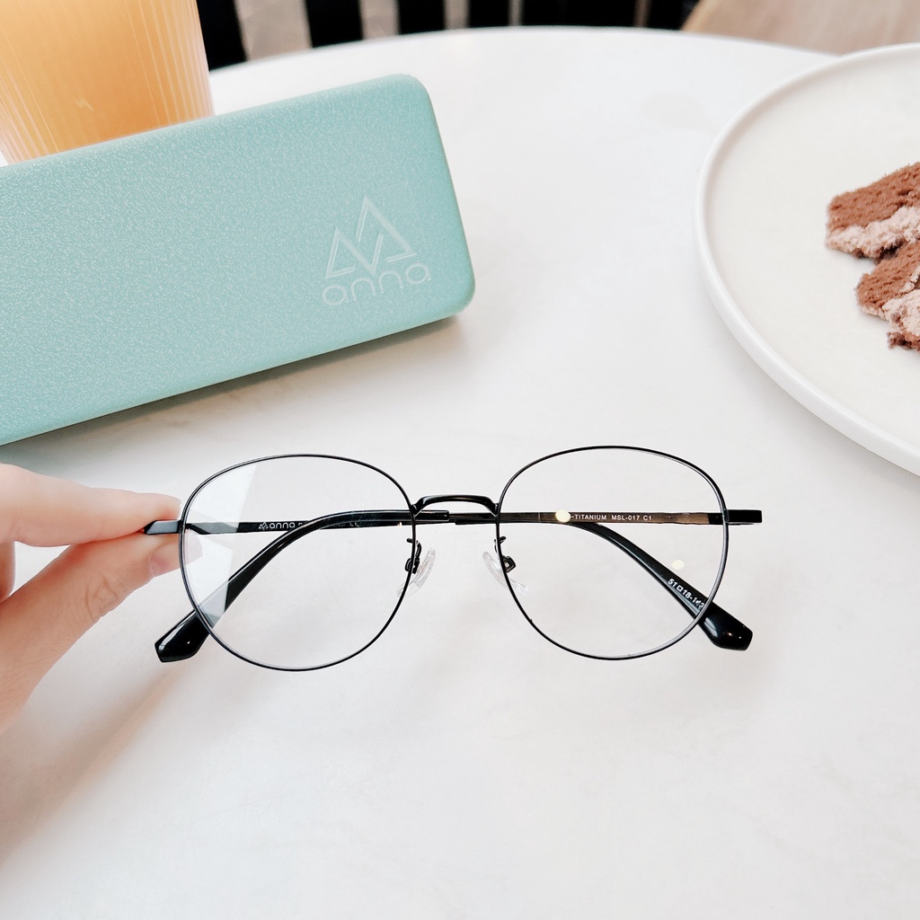 Anna high-end fashion eyeglasses frame for men and women with square ...