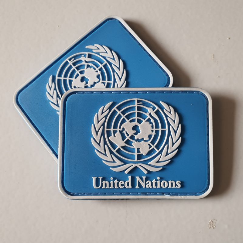 Unifil logo rubber patch - united nations - Lebanon - pbb - rubber ...