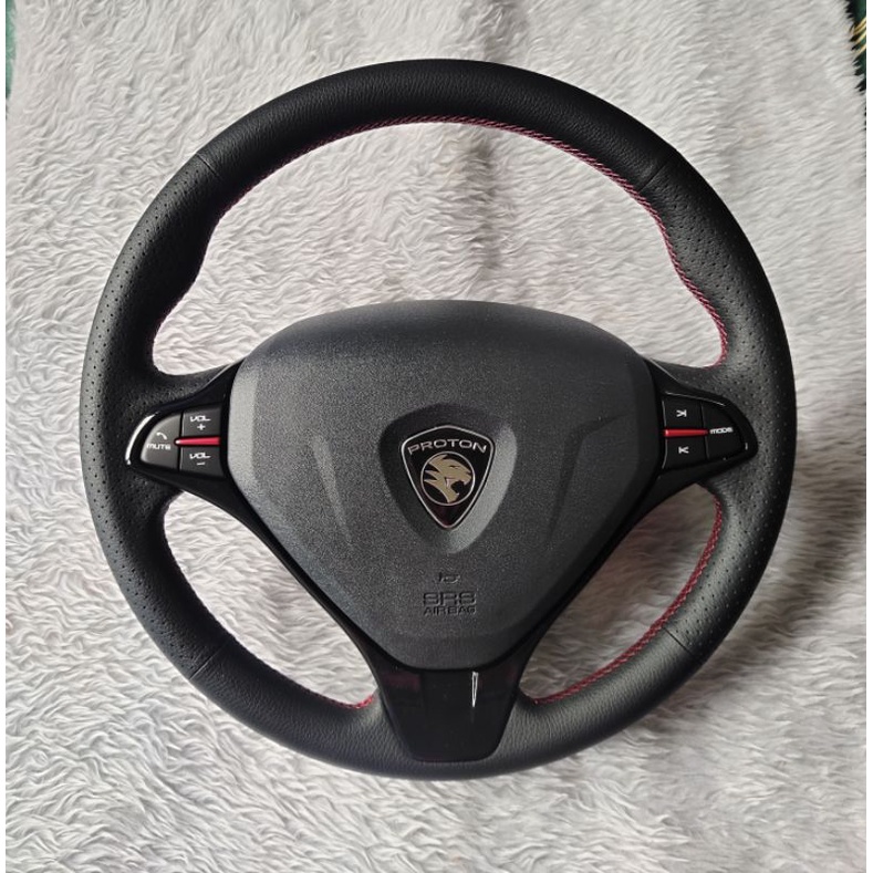 💫💥Ready Stock Steering Wheel Proton Saga Baru 2022/Preve/Suprima/Exora ...