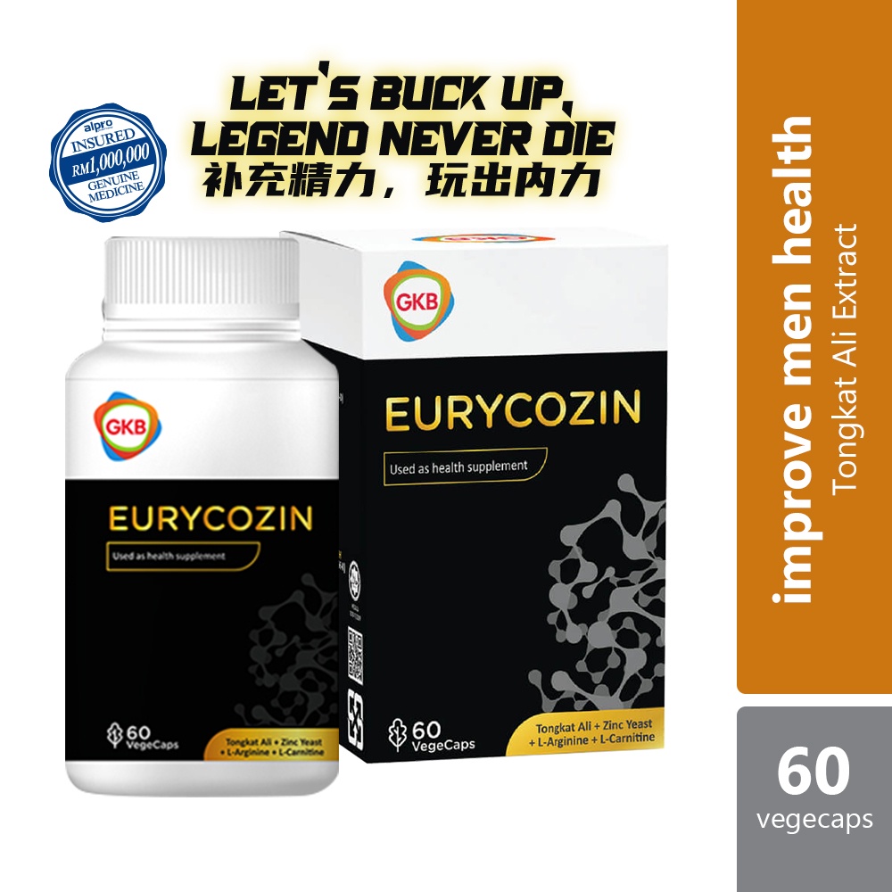 GKB Eurycozin 60s | Improve men fertility 生育力, increase energy, enhance ...