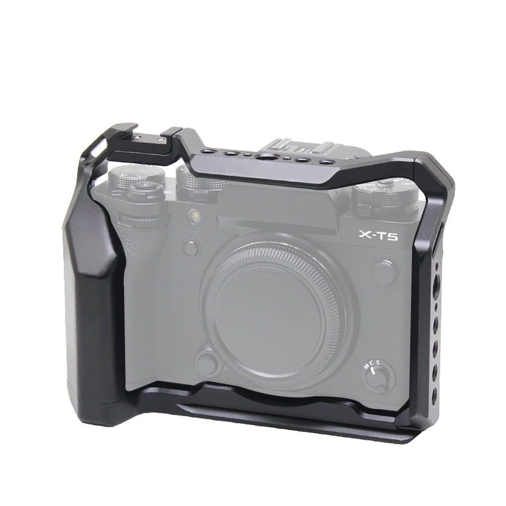 XT5 Cage Rig Camera Protective Case L-Shape Handle Grip Quick Release ...