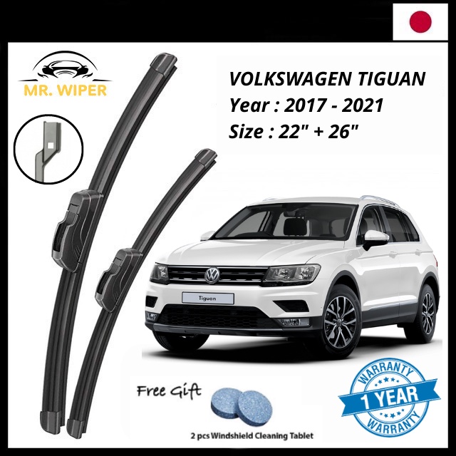 🔥 MR WIPER🔥 VOLKSWAGEN TIGUAN MK2 ALLSPACE AD (2017-2022) MR WIPER ...
