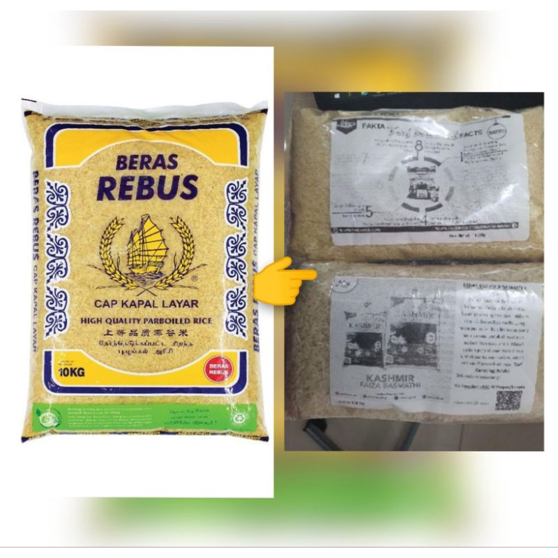 BERAS PREMIUM MURAH. Basmathi Rice, Fragrant Rice, Parboiled Rice ...
