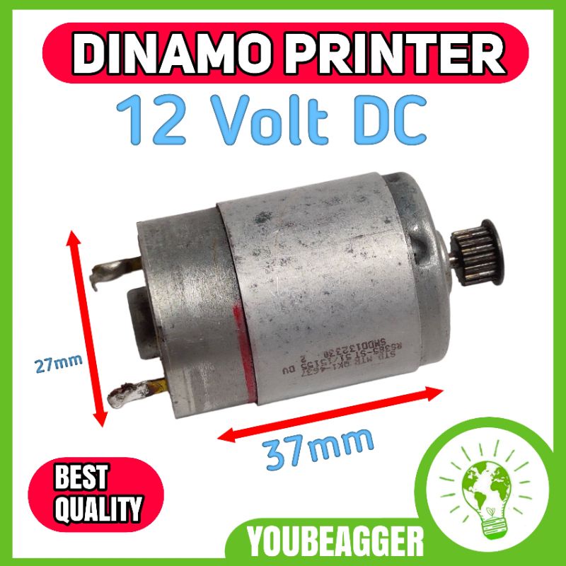 The 12V Printer Dynamo is really smooth | Shopee Malaysia
