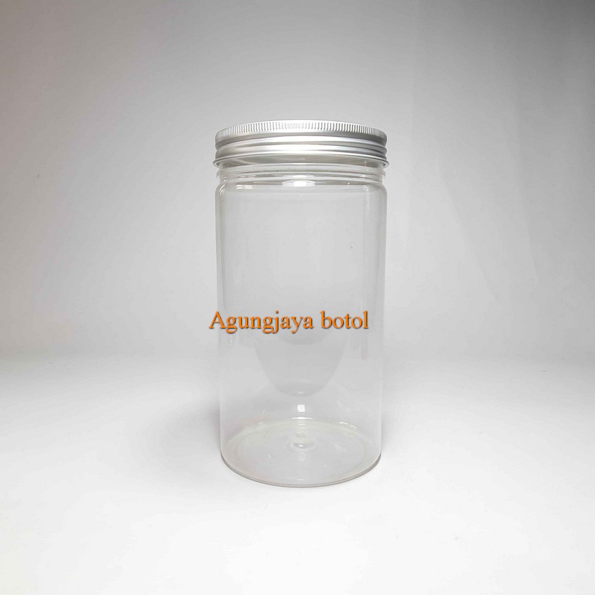 Pet Jar 1 L Pet Tab Natural Screw Alu Lid / Fried Onion Jar / Snack Jar ...