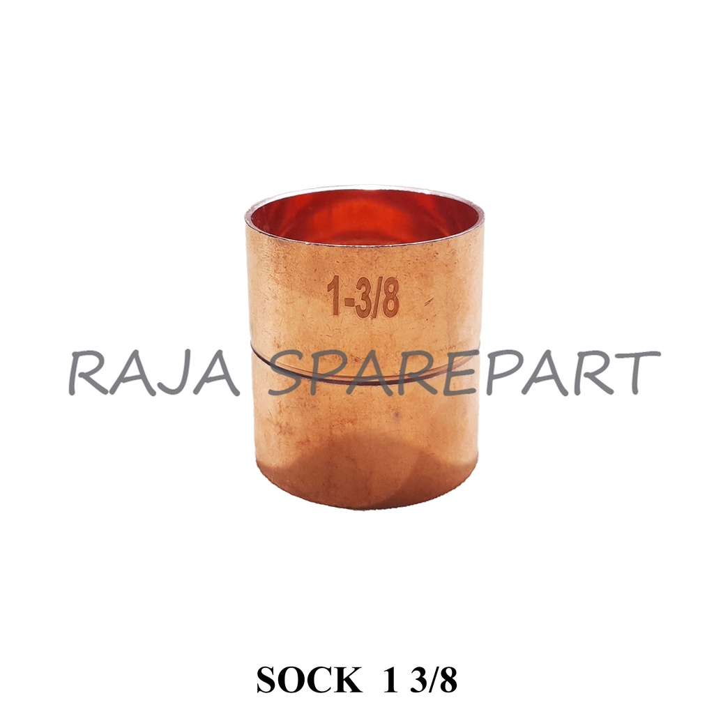 Sk13/8 SOCK PIPE/Copper AC PIPE CONNECTION 1 3/8 INCH | Shopee Malaysia