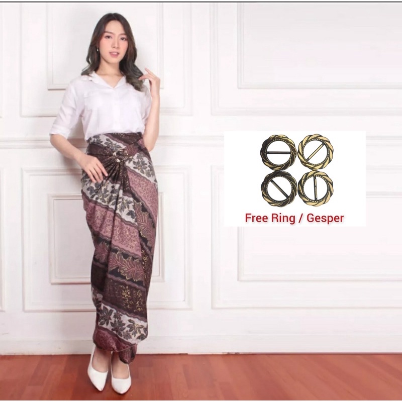 (50 Motifs) The Latest Modern Batik Lilit Skirt/Drawstring Skirt/Batik ...