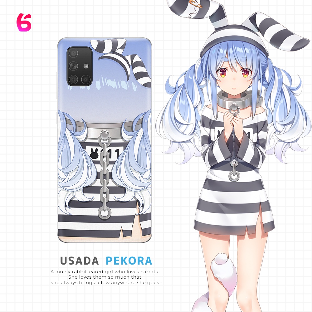 Usada Pekora (Prison Costume) - Phone Case Hololive Japan | Shopee Malaysia