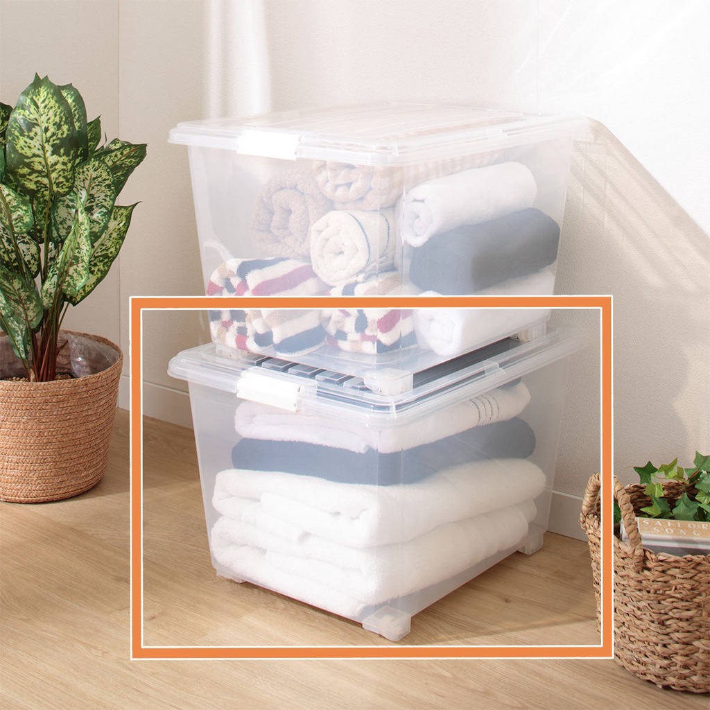 NITORI Nitori Storage Container With Caster D50 | Shopee Malaysia