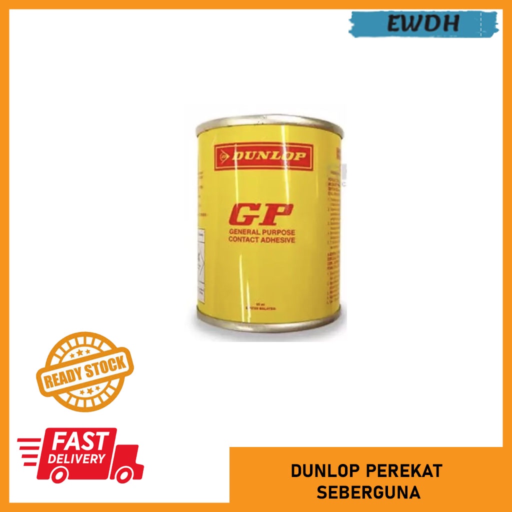 DUNLOP GP GENERAL PURPOSE CONTACT ADHESIVE GLUE 65ML | Shopee Malaysia