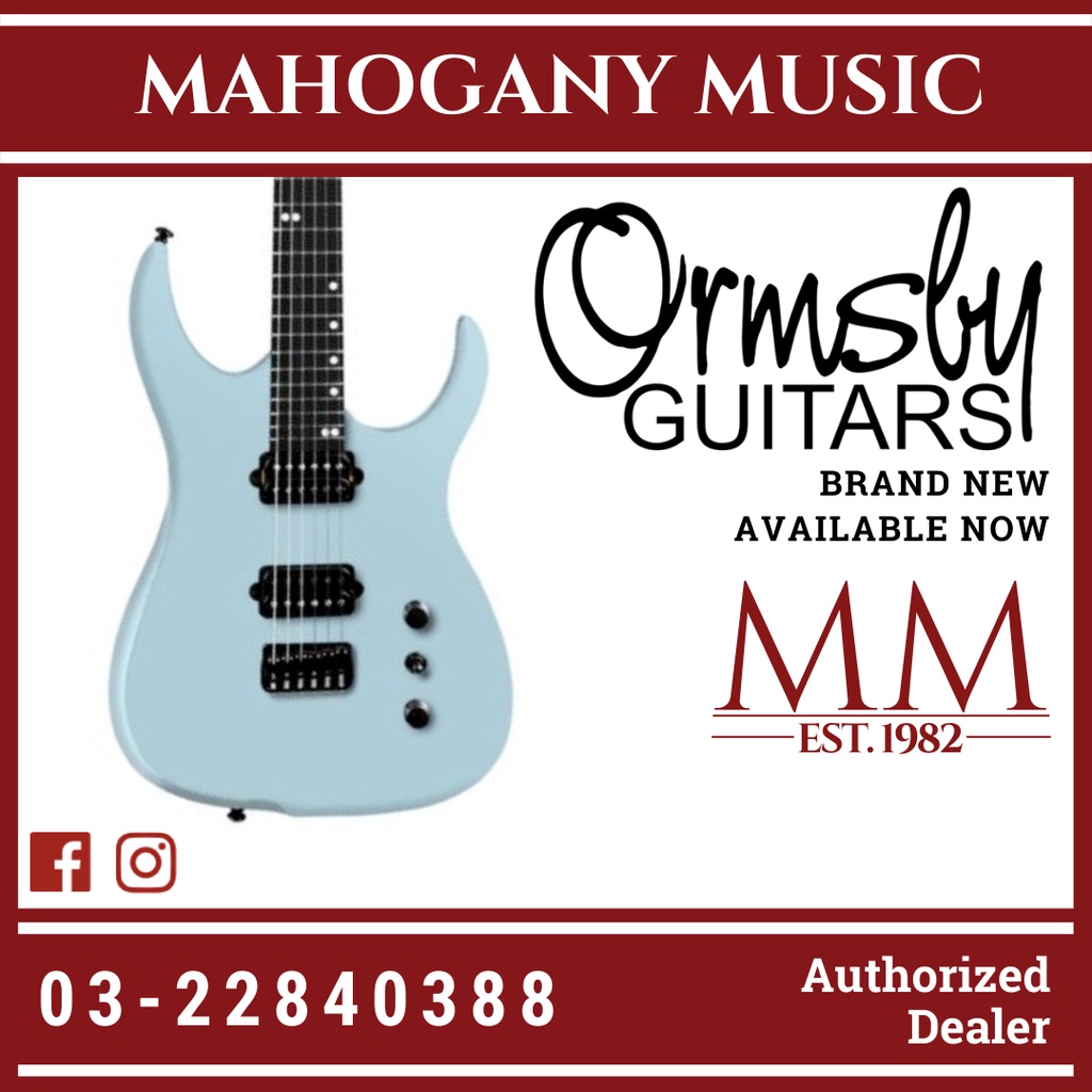 Ormsby HYPE GTI - OPALINE STANDARD SCALE 6 String Electric Guitar | Shopee Malaysia