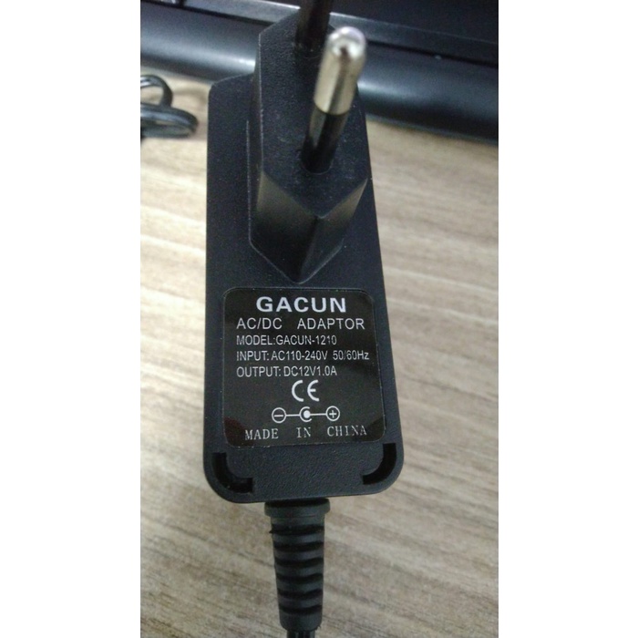 Gacun Adapter AC/AD 12v 1.0A | Shopee Malaysia