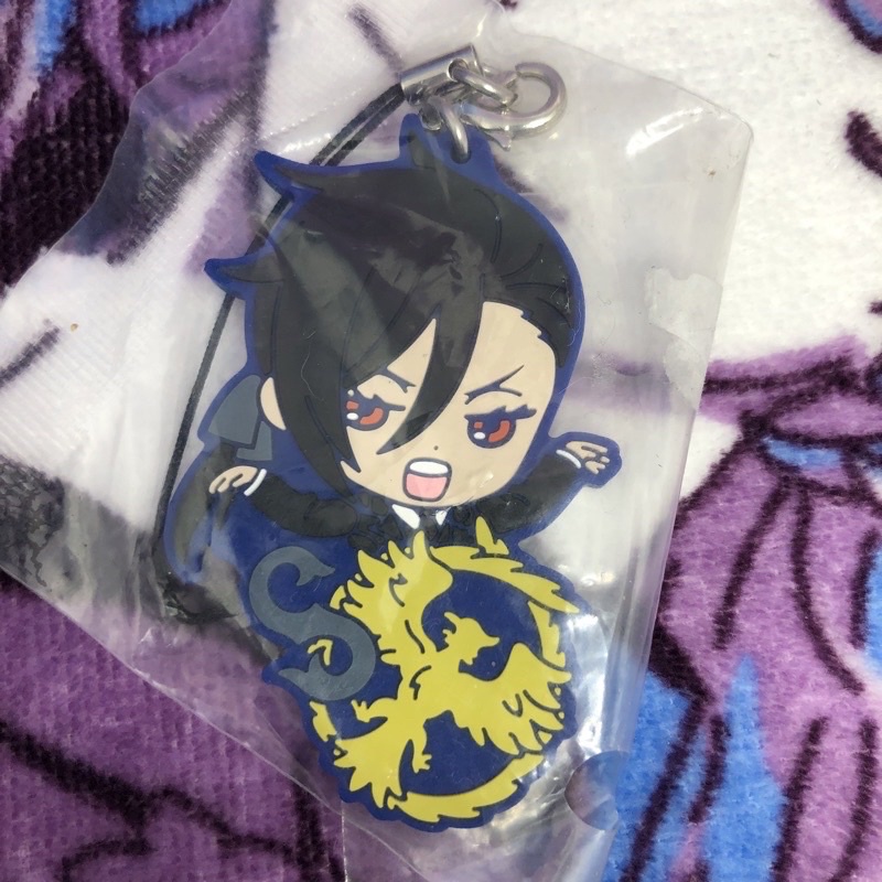 Black butler Rubber Keychain (Deep People Solve Secret Mystery ...