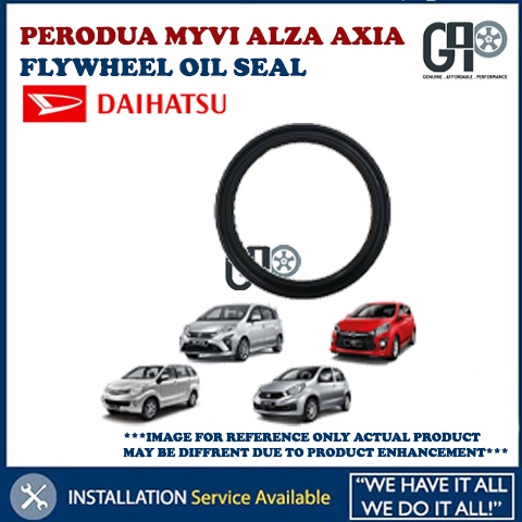 PERODUA MYVI ALZA AXIA BEZZA AVANZA ORIGINAL FLYWHEEL OIL SEAL | Shopee ...