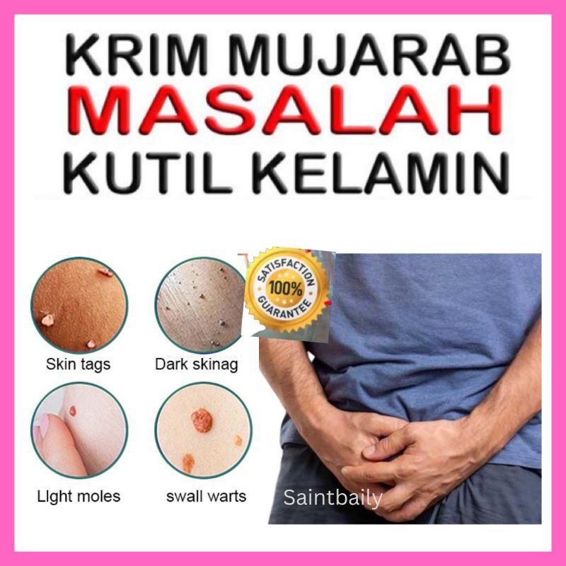 Ubat Kutil Kelamin/Krim Buang Kutil/Ketuat Di Kemaluan Lelaki Perempuan ...
