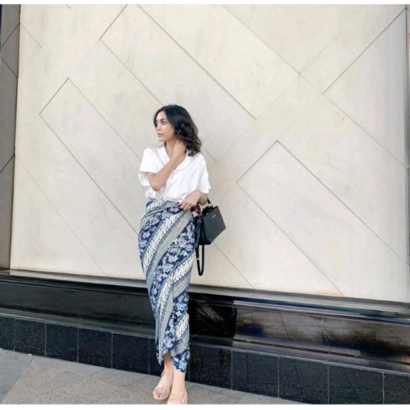 (50 Motifs) The Latest Modern Batik Lilit Skirt/Drawstring Skirt/Batik ...