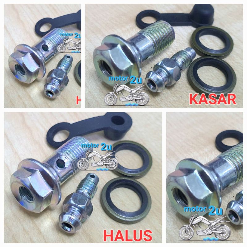 UNIVERSAL BREMBO GP4 Caliper Disc Brake Pump Air Screw Jet Set Skru ...
