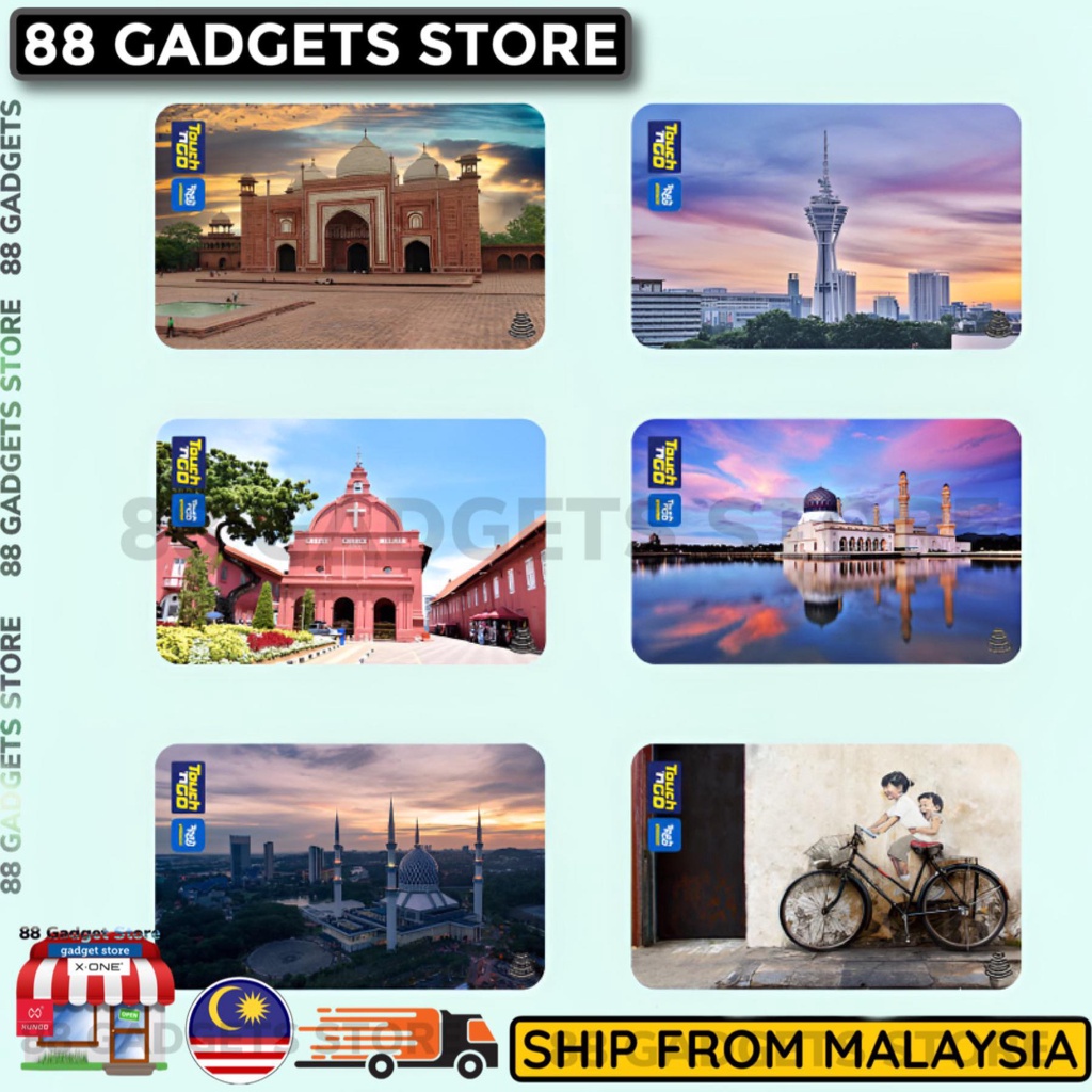 ( MALAYSIA SCENERY Series ) Touch n Go Card Sticker Cover TNG / MASTER ...
