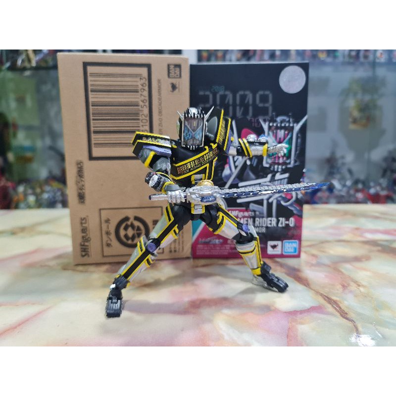 Bandai S.H.Figuarts Kamen Rider Zi-O Dark Decade Armor custom | Shopee ...