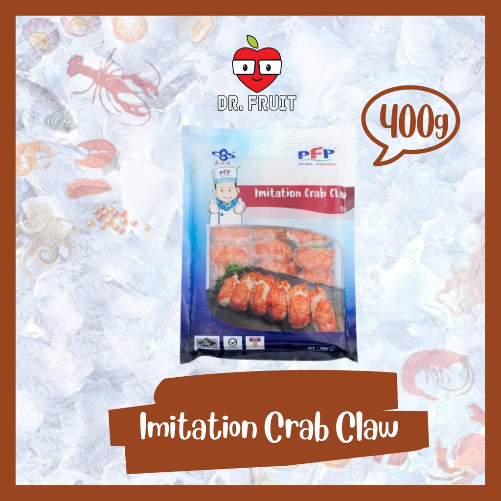 【PFP】Imitation Crab Claw 鲜蟹钳 - 400g/pkt | Dr.fruit | Shopee Malaysia