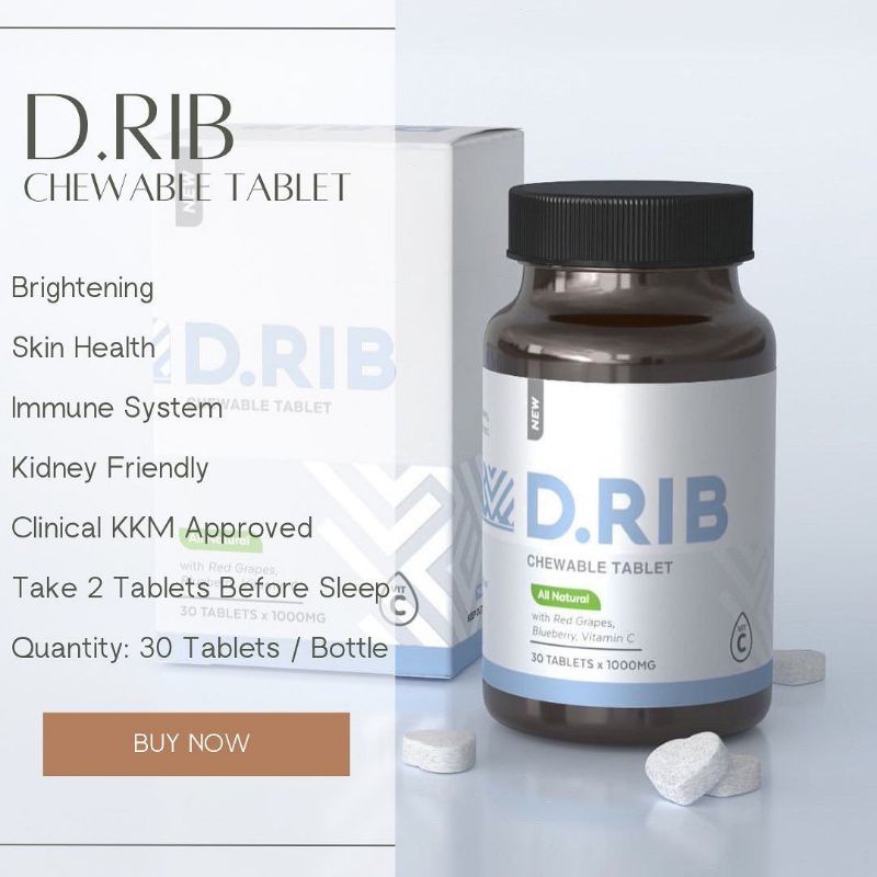 D.RIB CHEWABLE TABLET | Shopee Malaysia
