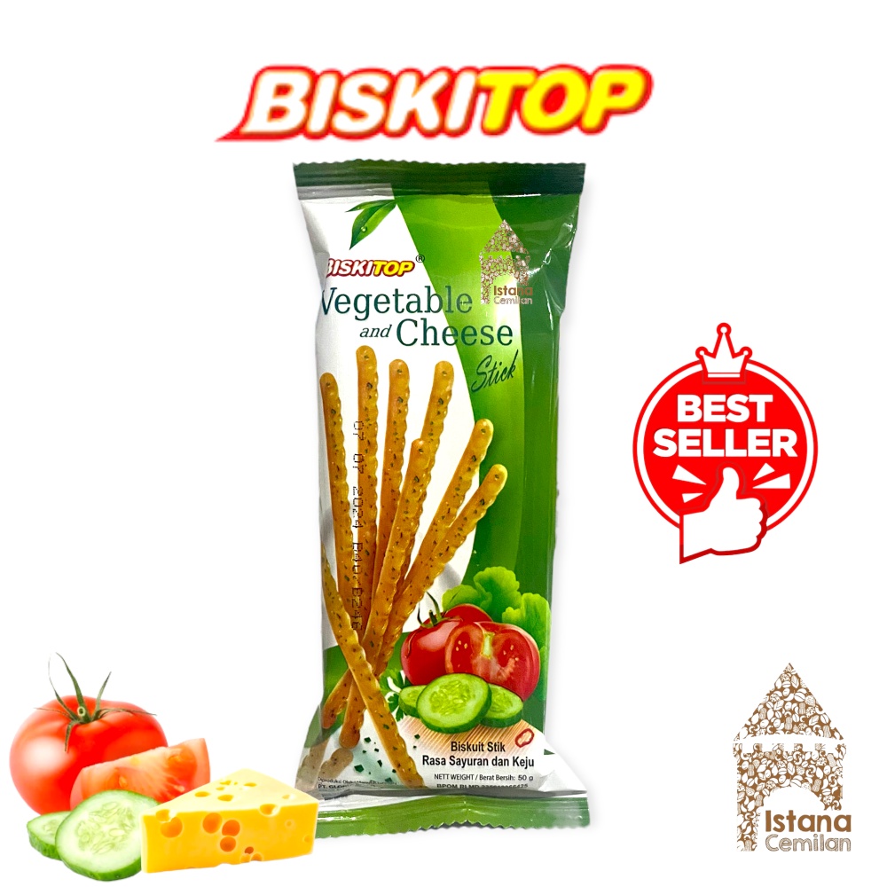 Biskitop Vegetable And Cheese Stick (Cheese And Vegetables) | Shopee ...