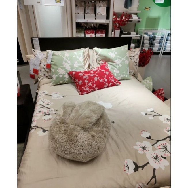 新年兔兔Ikea FÖSSTA Cushion, Beige Rabbit, 50x36 cm | Shopee Malaysia