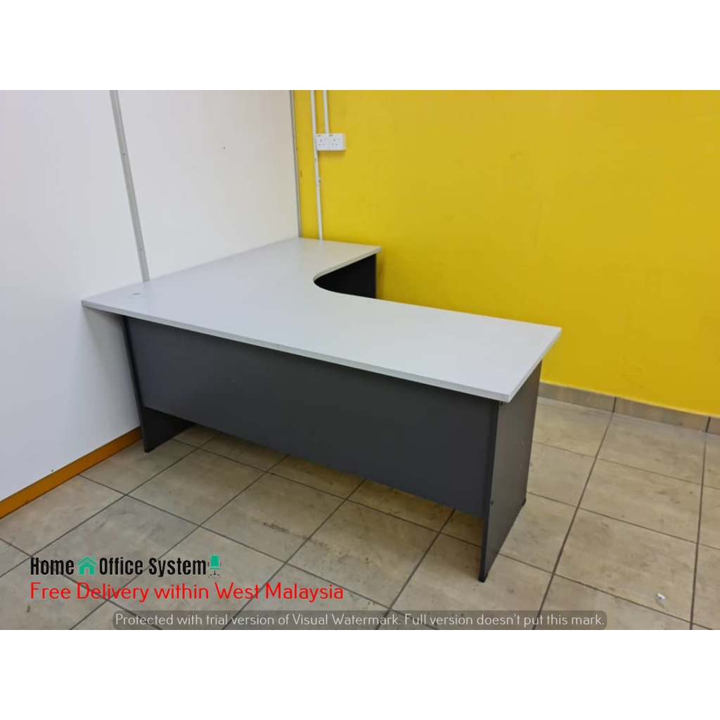 L Shape Office Table (5 X 5 and 6 X 5 Feet) - Home And Office System ...