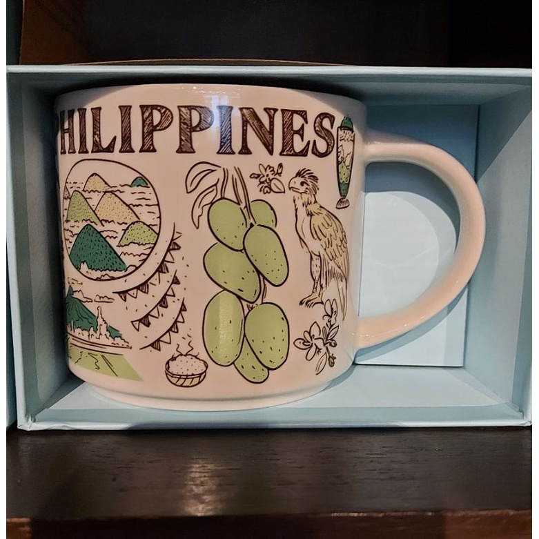 Starbucks Been There Series BTS 14 oz Philippine mug with box and sku ...