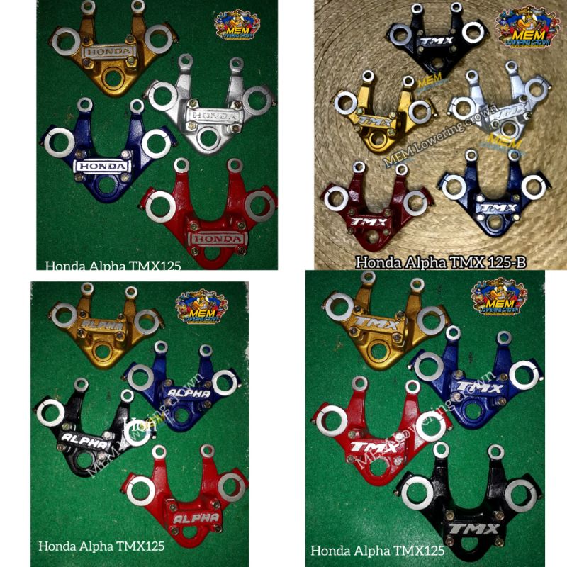 Honda Alpha TMX 125 lowering crown butterfly | Shopee Malaysia