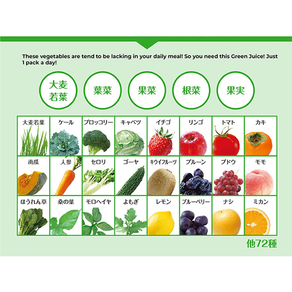 Sugi S Select Oishi Fruits Green Juice (20's) | Shopee Malaysia