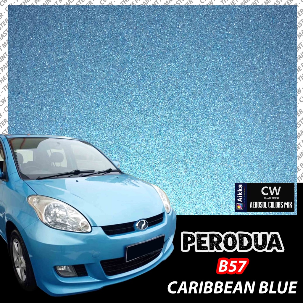 [ PERODUA Myvi Touch Up Paint All Colors ] 🚗 CW Aikka DIY Aerosol Spray ...