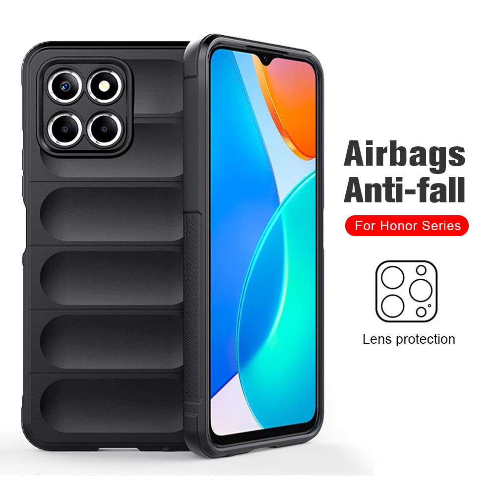 For Honor X6 Case Armor Shield Silicone Soft Phone Cover On Honer Honar ...