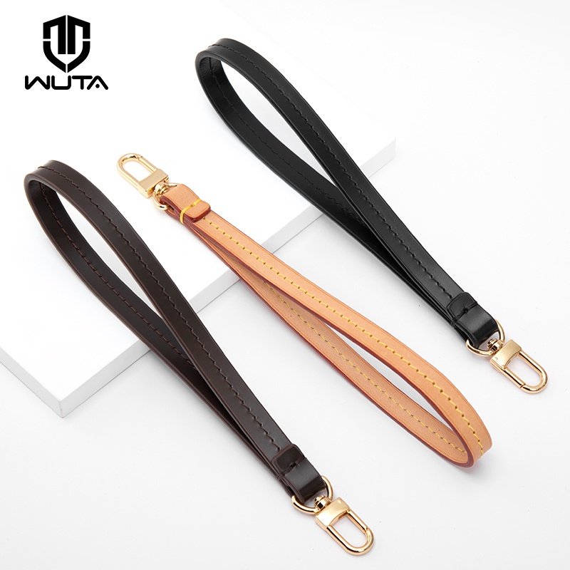 WUTA Top Layer Leather Wrist Hand Carry Bag Strap | Shopee Malaysia