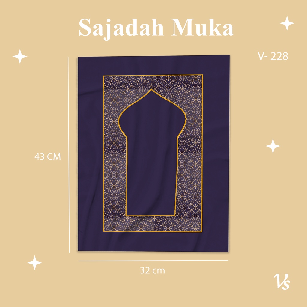 Prostrate Prayer Rug/Mini Head Prayer Rug/Face Prayer Rug/Small Prayer ...