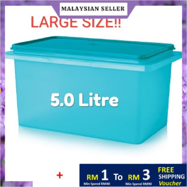 Tupperware Carry-All Keeper (1) 5L | Shopee Malaysia