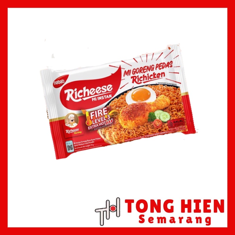 Richeese RICHICKEN Fried Noodles LEVEL 3 77GR | Shopee Malaysia