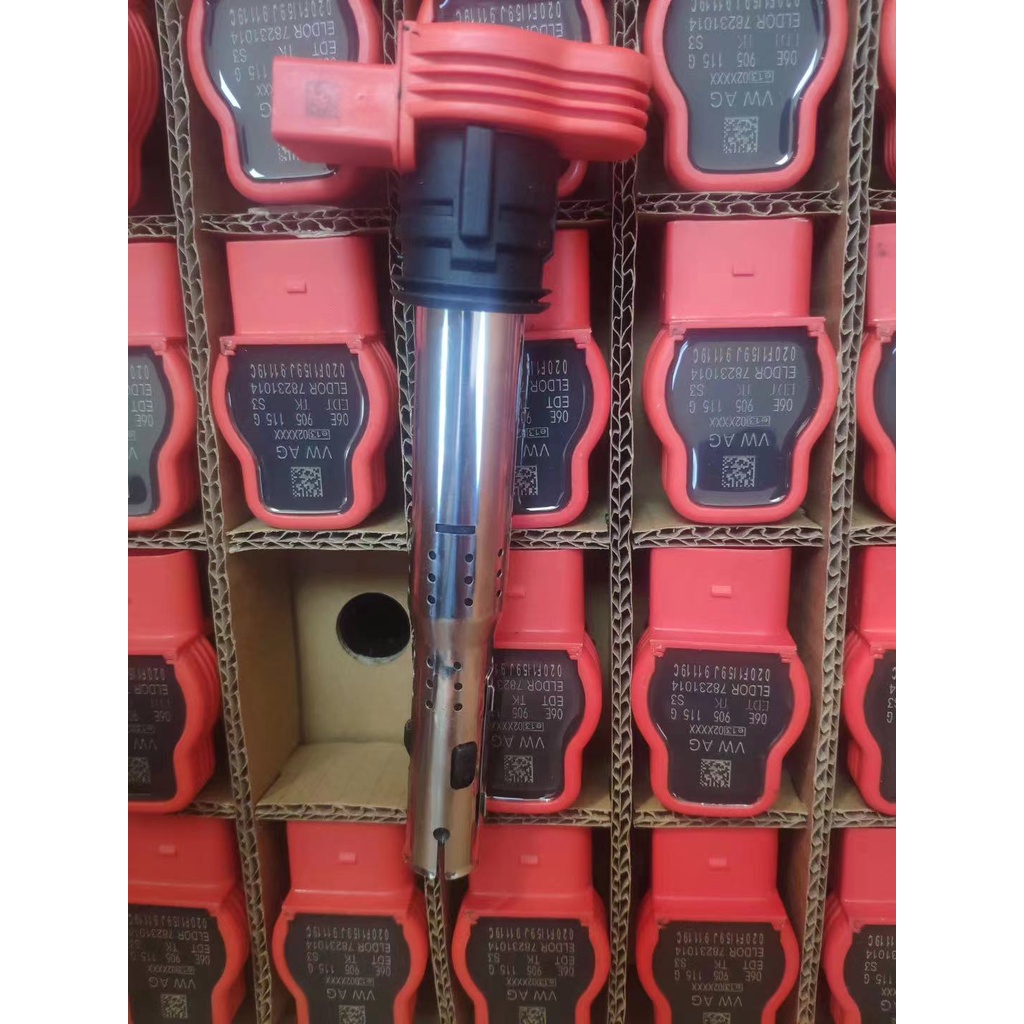 ((100% Original) Red Ignition Coil Audi R8 A3 A4 A5 A6 A7 A8 S4 S5 S6 ...